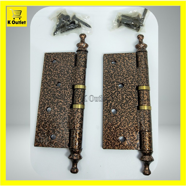 【4"】Premium Quality Antique Copper Special Carbon Steel Door Hinge ...