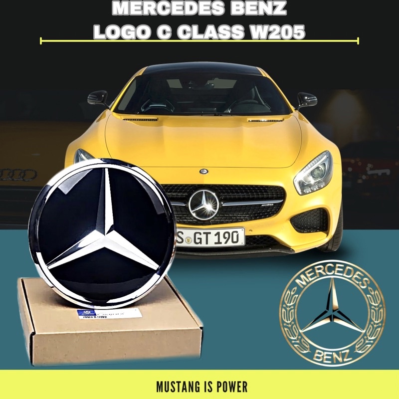 MERCEDES BENZ LOGO C CLASS W205 | Shopee Malaysia