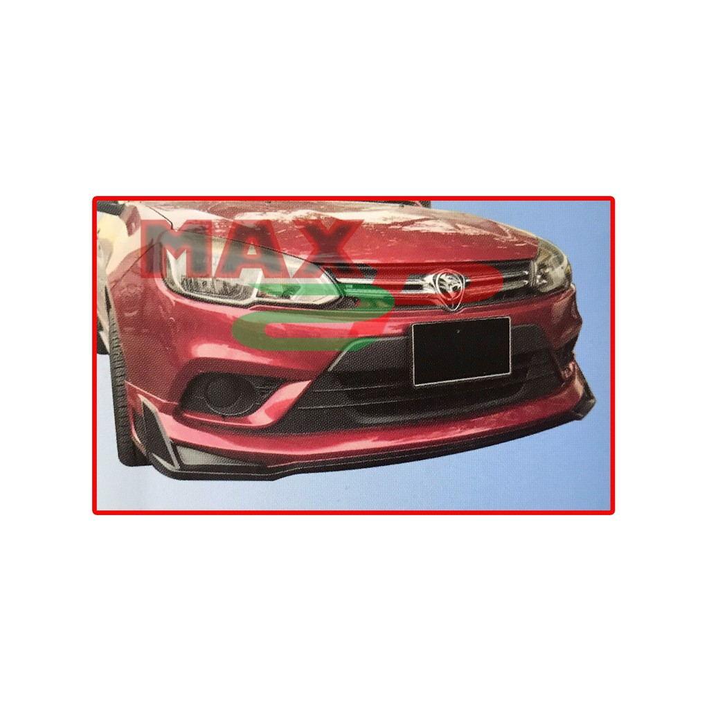 Proton Saga VVT 3rd Gen (2016) DRIVE 68 Front Skirt Skirting With Logo ...