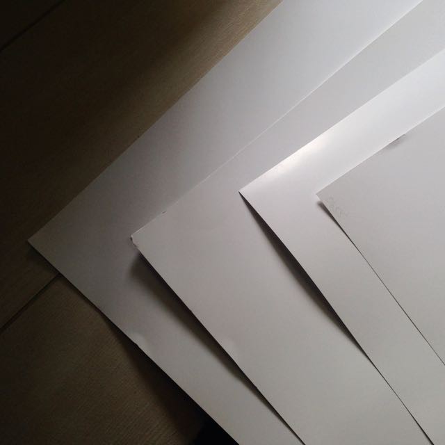 SET OF 20 - A4/A3 ART CARD (also called coated paper) in 105, 128, 157 ...