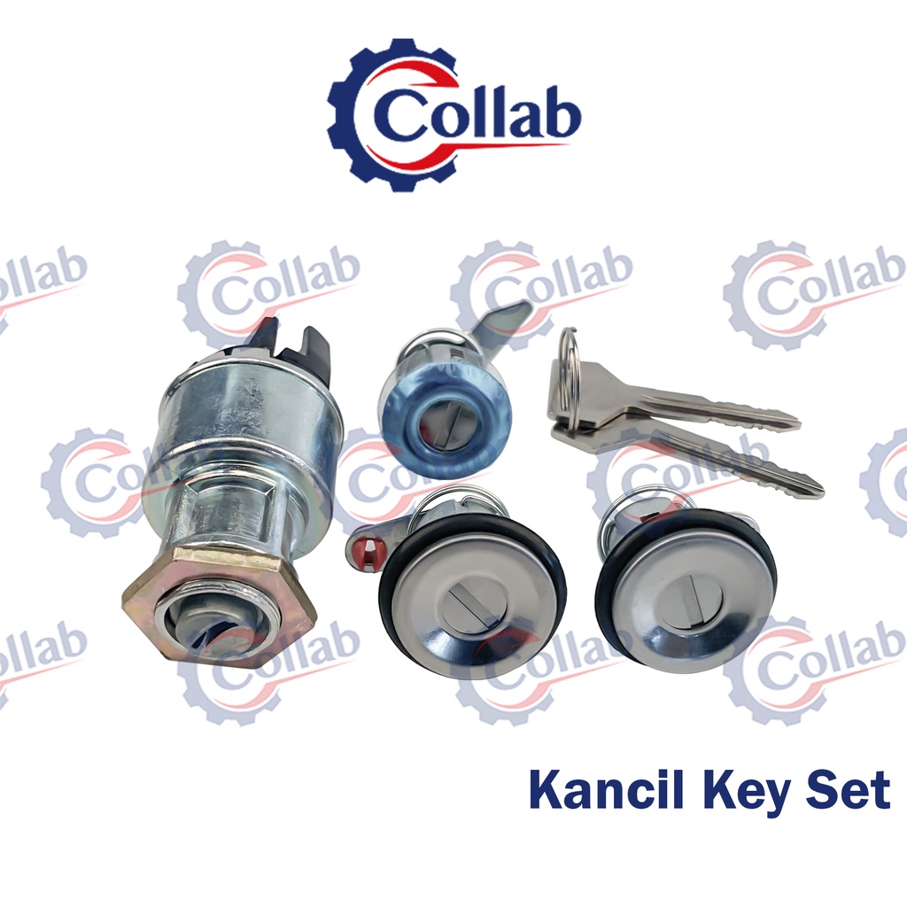 Collab Perodua Kancil 660/850/K4 Starter Key Set Door Key Lock Ignition ...