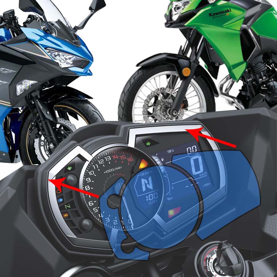 Tinted Meter Kawasaki Ninja 250R 2018 / Versys 250 | Shopee Malaysia