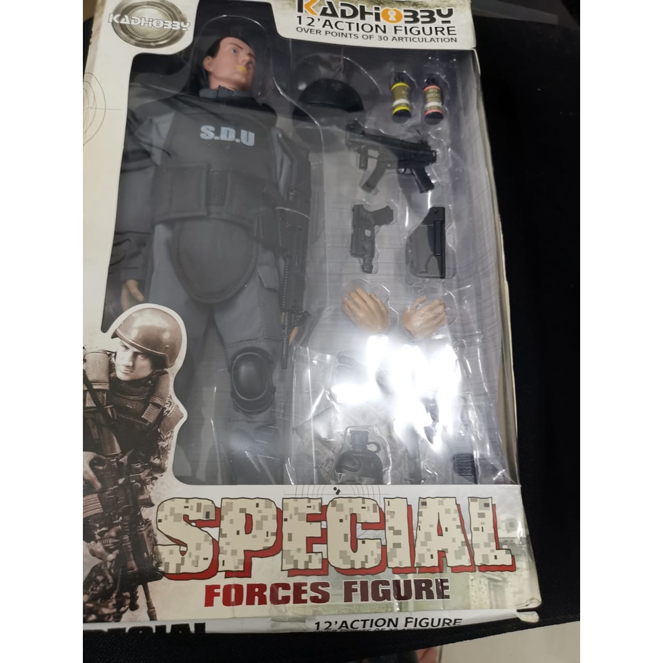 Action Figure SDU Special Force 1/6 By Kadhobby (Box Dented) | Shopee ...