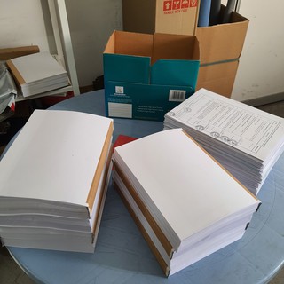 Printing, Photocopy Book, Print, Cetak A4, Single-Sided - BLACK & WHITE ...