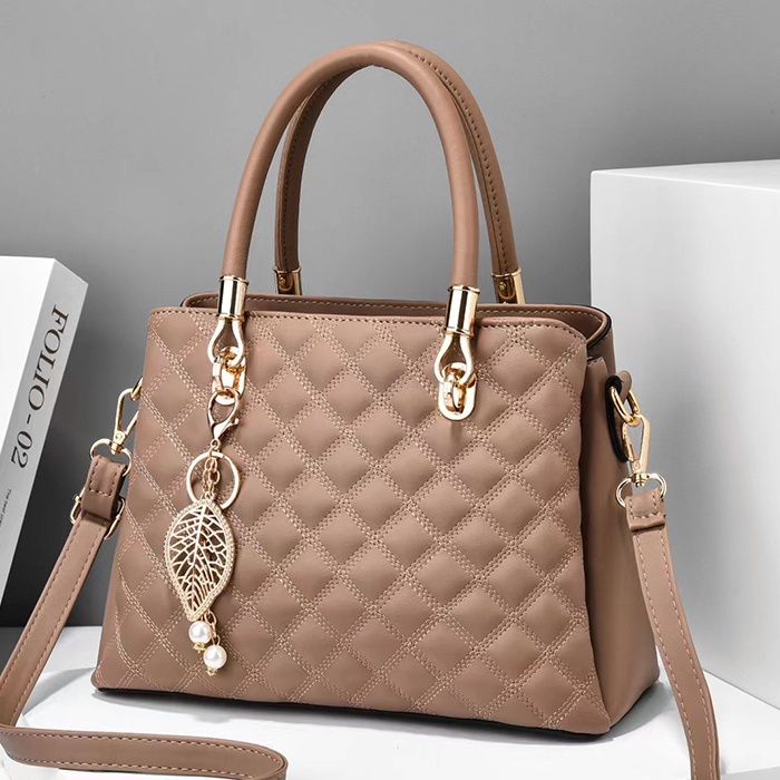 AGL Luxury Women Handbag Embroidery Thread Pattern with Top Handle ...