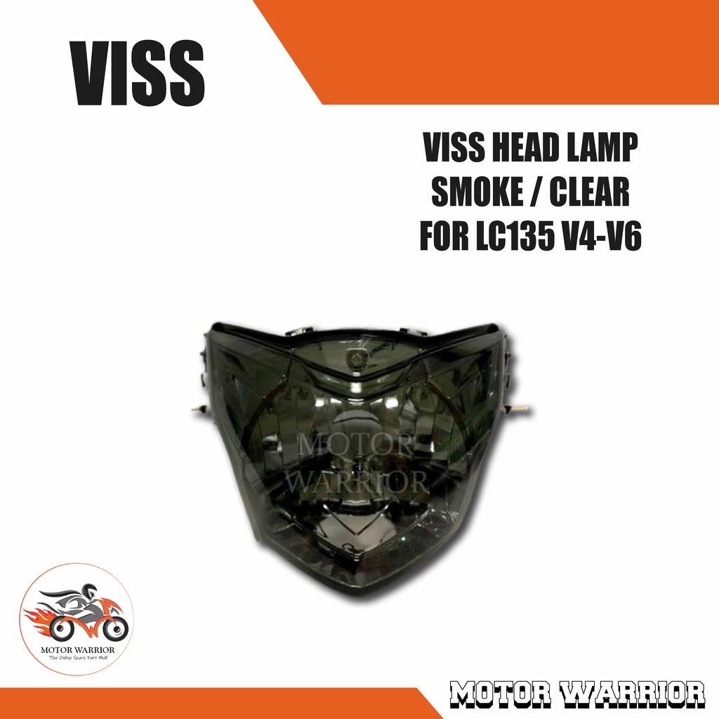 Yamaha LC135 V4 V5 V6 Head Lamp VISS (Smoke& clear) | Shopee Malaysia