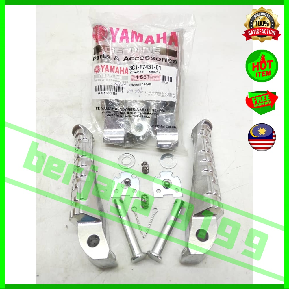 Yamaha Y15ZR / Y15 / Ysuku / FZ150 / FZ 150 Rear Belakang Footrest Foot ...