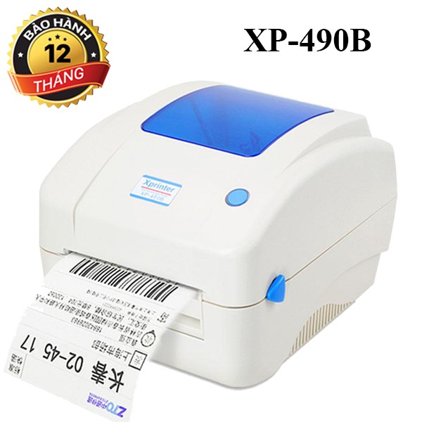 Thermal Barcode Printer Xprinter XP-490B | Shopee Malaysia