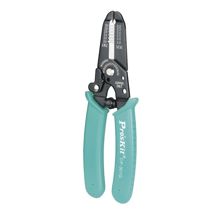 PROSKIT Precision Wire Stripper(AWG 30/28/26/24/22/20), P/N: CP-301G ...