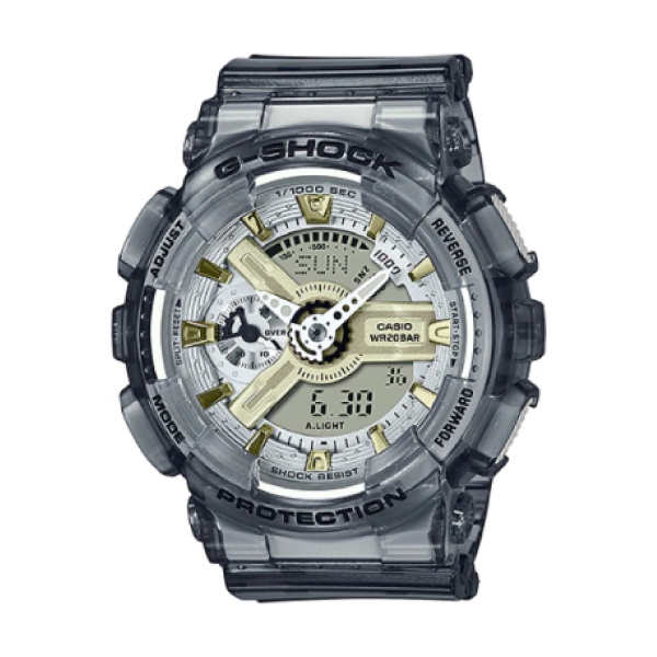 Casio G-Shock for Ladies' See-Through Subtle Grey Resin Band Watch ...