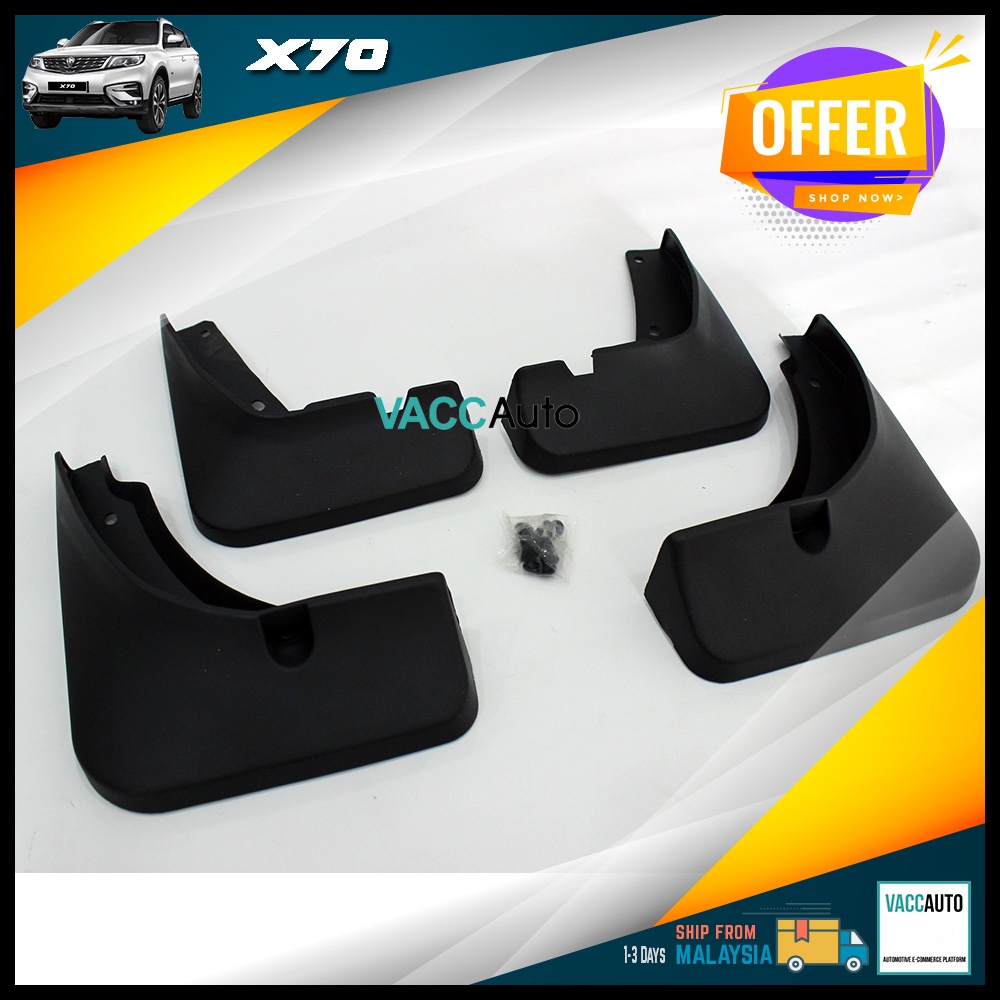 Proton X70 Mudguard Mud Flaps Fenders Mud Flaps Splash Wheelguard ...