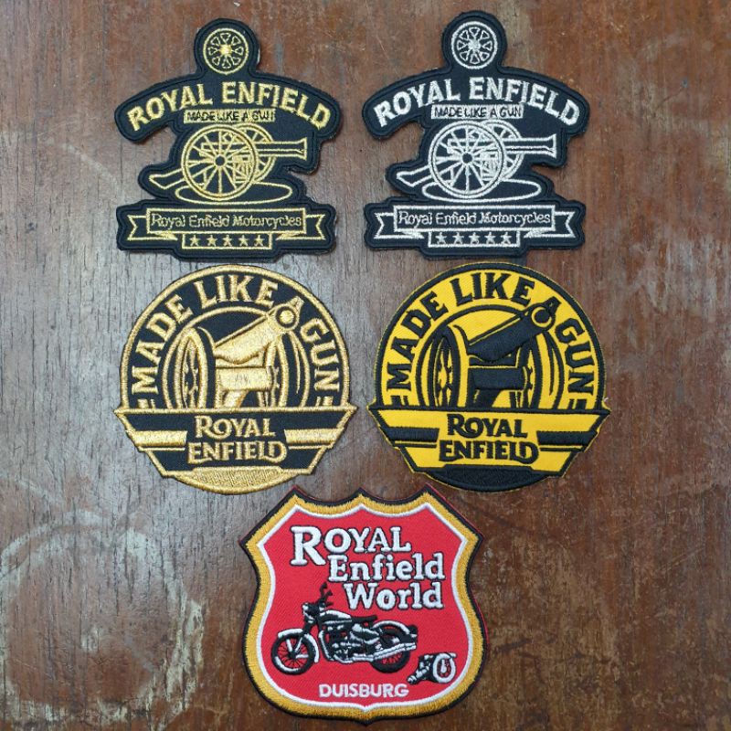 Royal enfield embroidery patch 02 (ready stock). | Shopee Malaysia