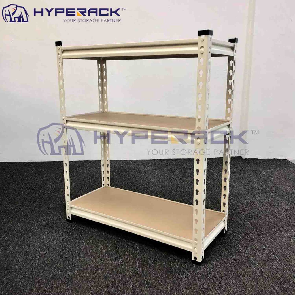 TIGERACK 3 Tier Multipurpose Boltless Rack Heavy Duty Metal Rack Shelf ...
