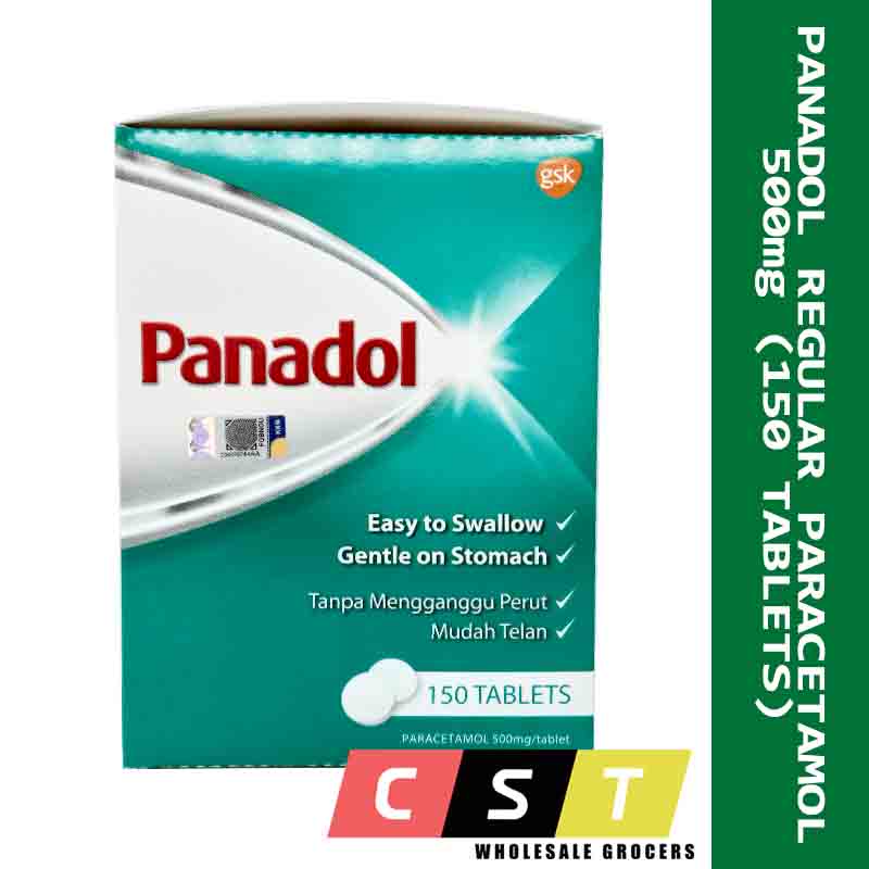 PANADOL Regular Paracetamol 500mg (150 Tablets/Box) | Shopee Malaysia