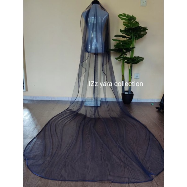 Veil Labuh Veil Panjang Long Veil 2 Meter | 3 Meter | Shopee Malaysia