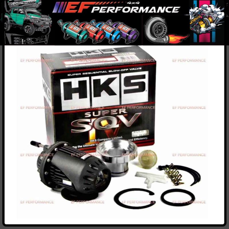 HKS SUPER SQV DIESEL BLOW OFF VALVE KIT SET 402838 4X4 TOYOTA HILUX VIGO REVO DMAX TRITON MIVEC ...