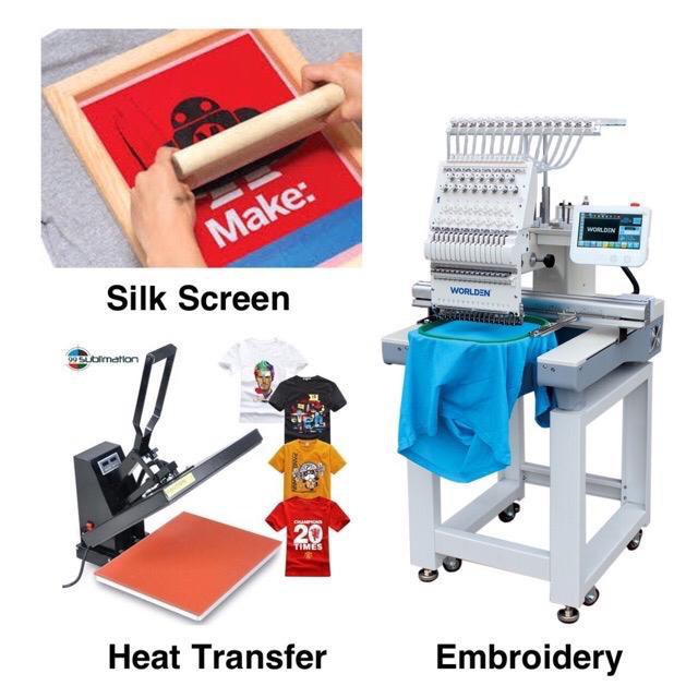 Additional for Silk Screen / Heat Transfer / Embroidery (*Pls Msg Us ...