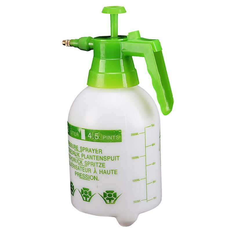 2 LITER MULTI-PURPOSE PRESSURE HAND PUMP SPRAYER GARDENING TOOL WATER ...