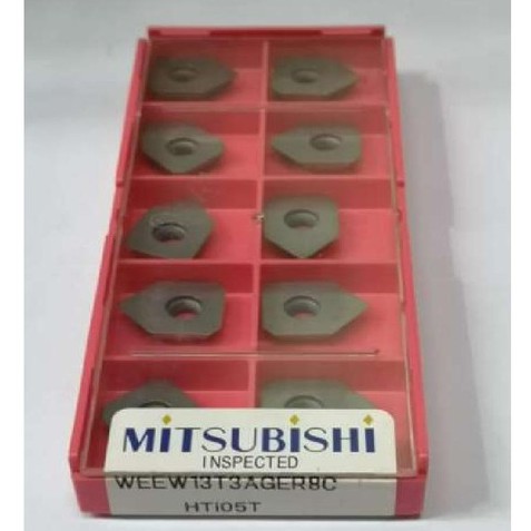 10 Pcs Mitsubishi Carbide Insert WEEW 13T3AGER8C HTI05T (Original ...