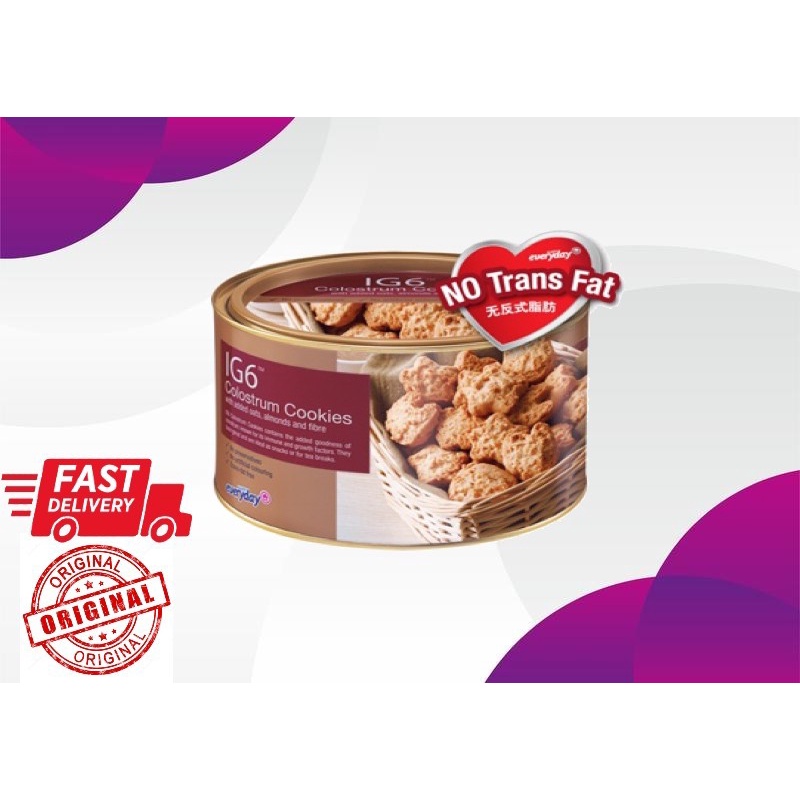 Elkens IG6 Colostrum Cookies IG6 (400g) | Shopee Malaysia