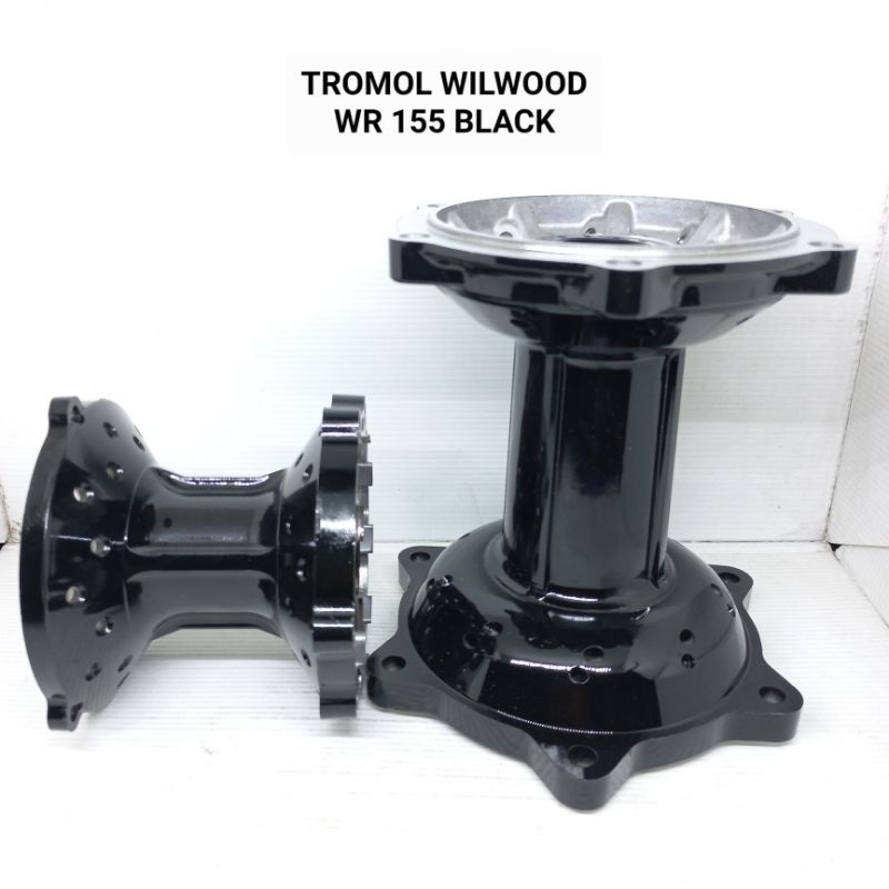 Tromol WR155 set Front+Rear wilwood black | Shopee Malaysia