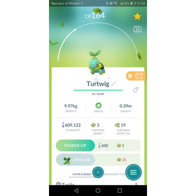 💥 Pokémon GO Shiny Turtwig and Torterra💥 | Shopee Malaysia