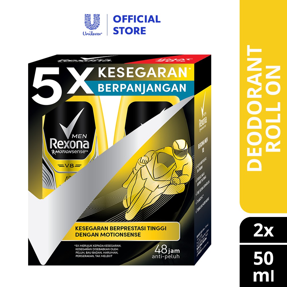 Rexona Men Roll On Deodorant Twinpack Ultra Recharge 2x45ml | Shopee Malaysia