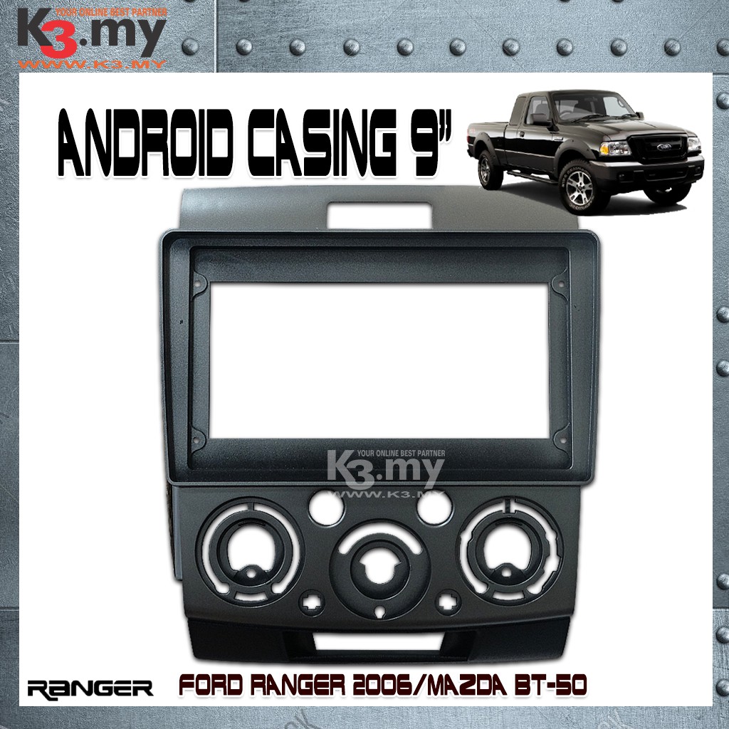 Ford Ranger 2006 & Mazda BT50 2006 9" Android Casing (With Socket ...