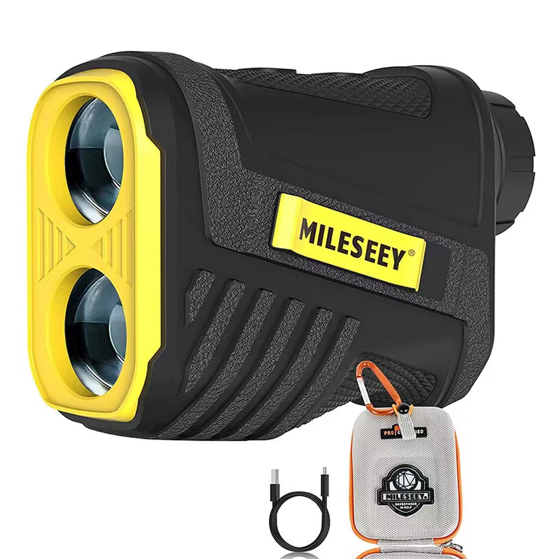 MiLESEEY PF280 PRO profession Golf laser rangefinder 600m telescope rechargeable Slope Adjusted ...