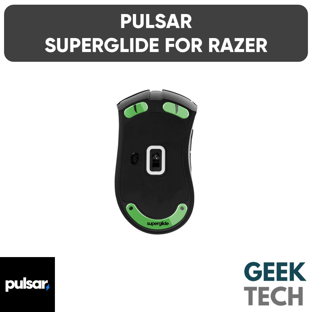 PULSAR Superglide Glass Skates for Razer DeathAdder V2 Pro/V2 X ...