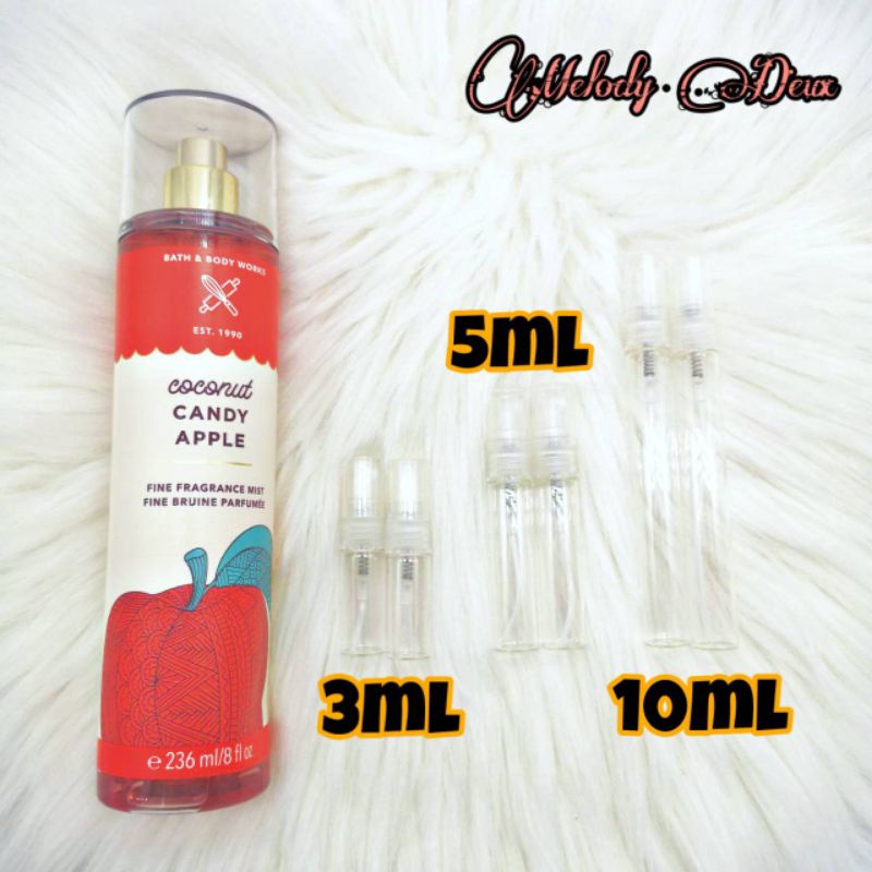 💯🌈🔥 COCONUT CANDY APPLE FRAGRANCE MIST🌈🔥 (TRIAL) 3ml 5ml & 10ml ...