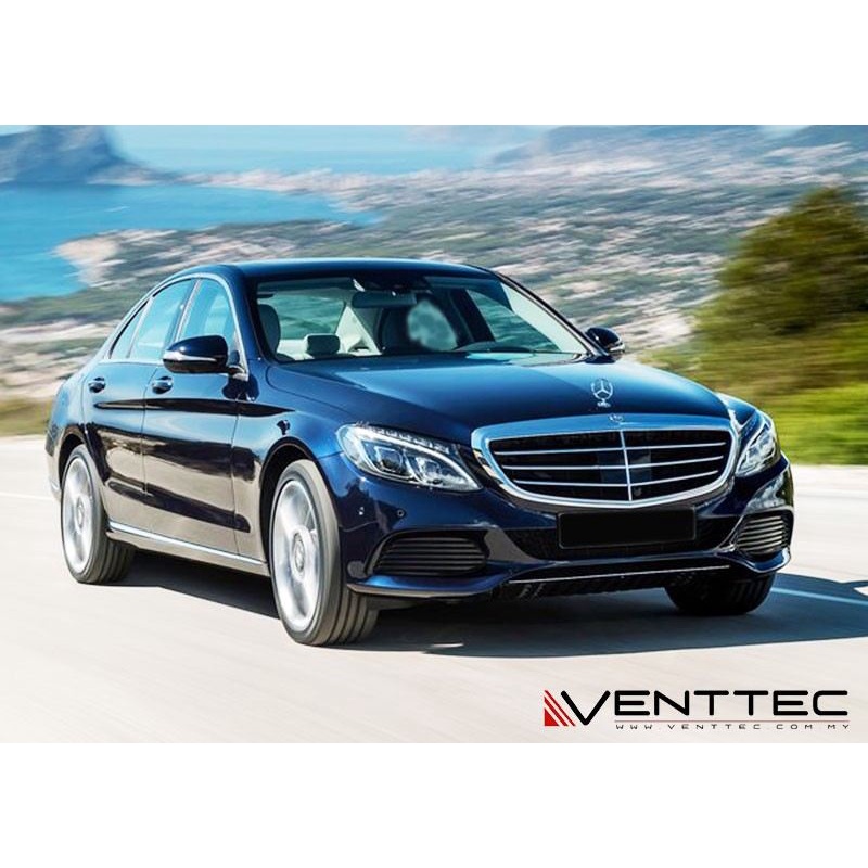 Mercedes C-Class W205 (Sedan) 2015-2021 Venttec Door Visor / Window ...
