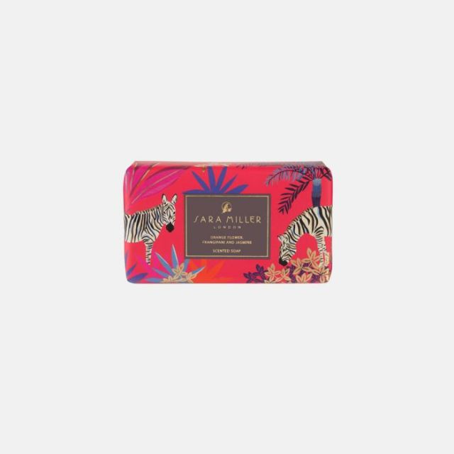 Sara Miller London Zebra Scented Soap 240g - Orange Flower, Frangipani ...