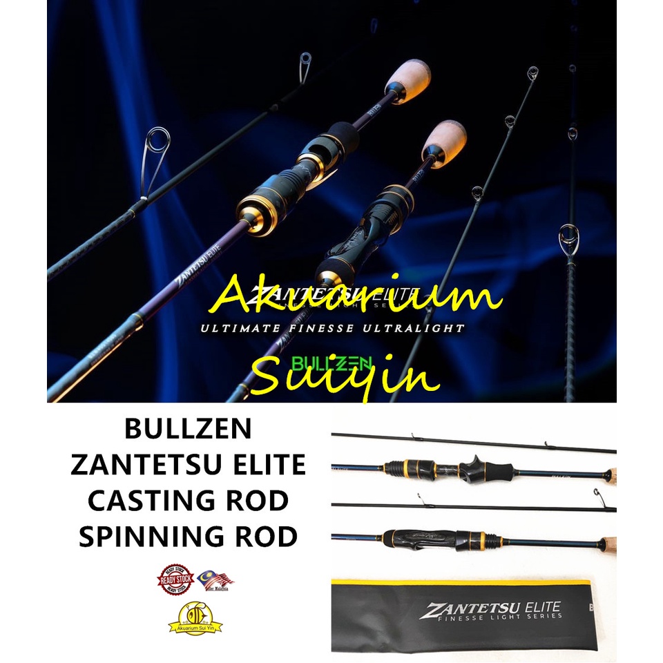 BULLZEN ZANTETSU ELITE CARBON ROD ULTRA LIGHT JORAN PANCING | Shopee ...