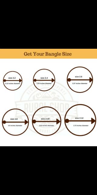 Stone bangle size 2.4 2.6 2.8 Shopee Malaysia