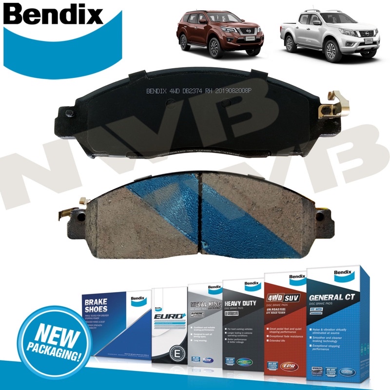 Nissan Navara D23T NP300 Nissan Serena C27 brake pad front Bendix ...
