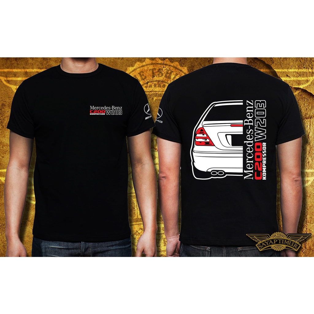 Mercedes Benz C200 Kompressor W203 Limited *REAR (Black Tshirt ...