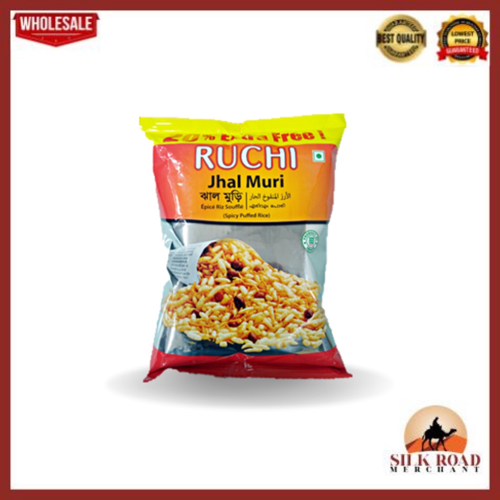 (ORIGINAL) RUCHI JHAL MURI/ SPICY PUFFED RICE MIX 50 GM | Shopee Malaysia