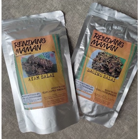 Rendang Maman Ayam Salai / Rendang Maman Daging Salai / Dimasak ...