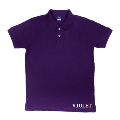 Blue Corner Plain Polo Shirt (Violet) | Shopee Malaysia