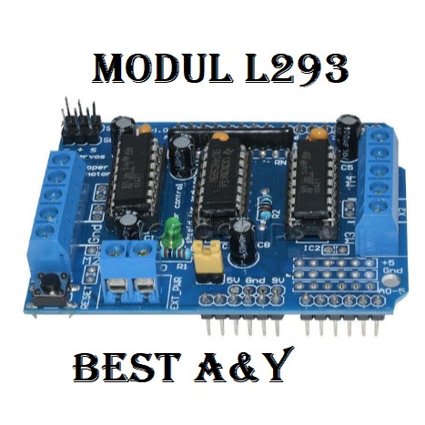 Module L293 Motor Drive Expansion Shield Board Stepper H-Bridge Module L293D For Arduino MEGA ...