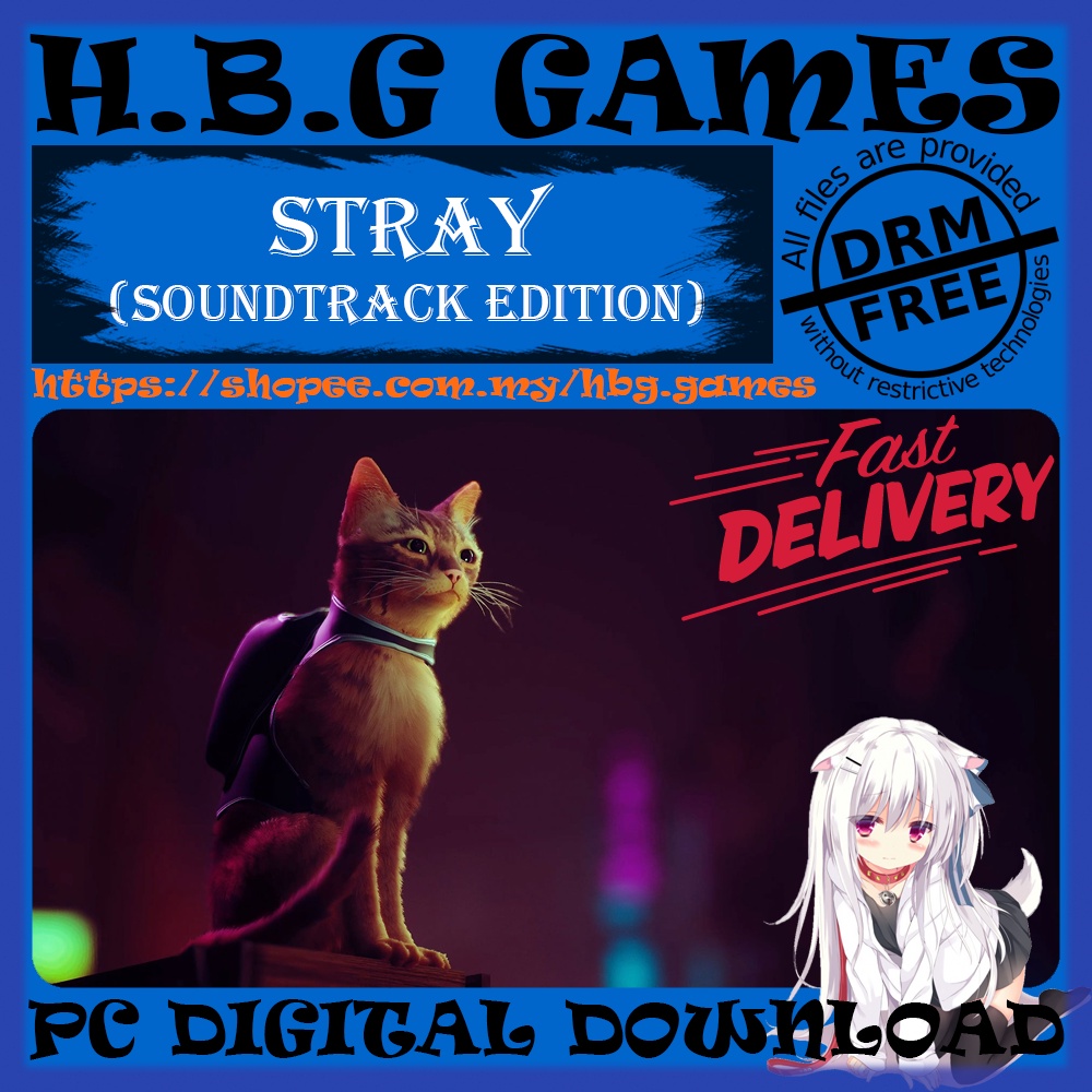 Stray (Soundtrack Edition) [PC DIGITAL DOWNLOAD] [OFFLINE] [DRM-FREE ...