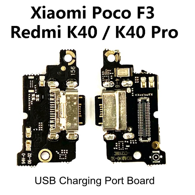 Xiaomi Poco F3 / Redmi K40 / K40 Pro USB Data Dock Charger Charging Port Mic Board For Repair ...