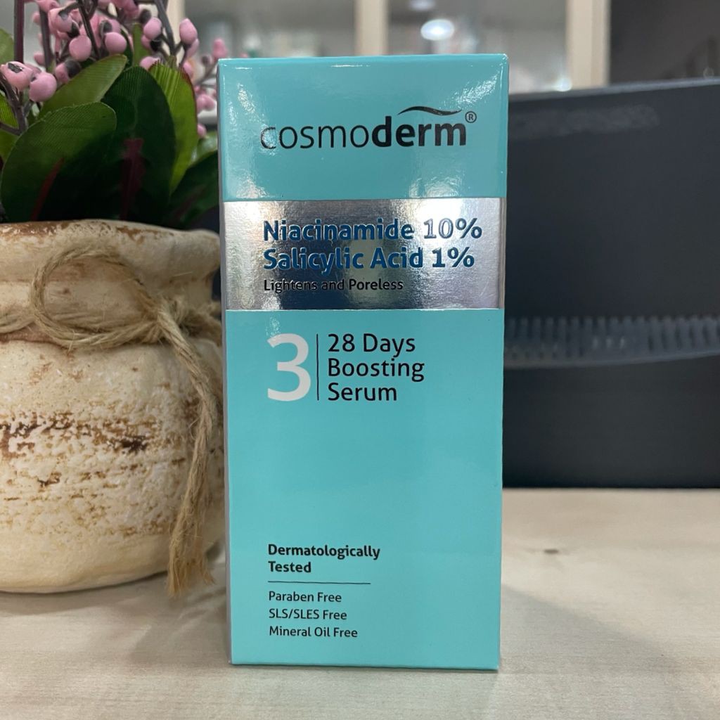 Cosmoderm Niacinamide Salicylic Acid (Cleanser/Toner/Serum/Moisturiser ...
