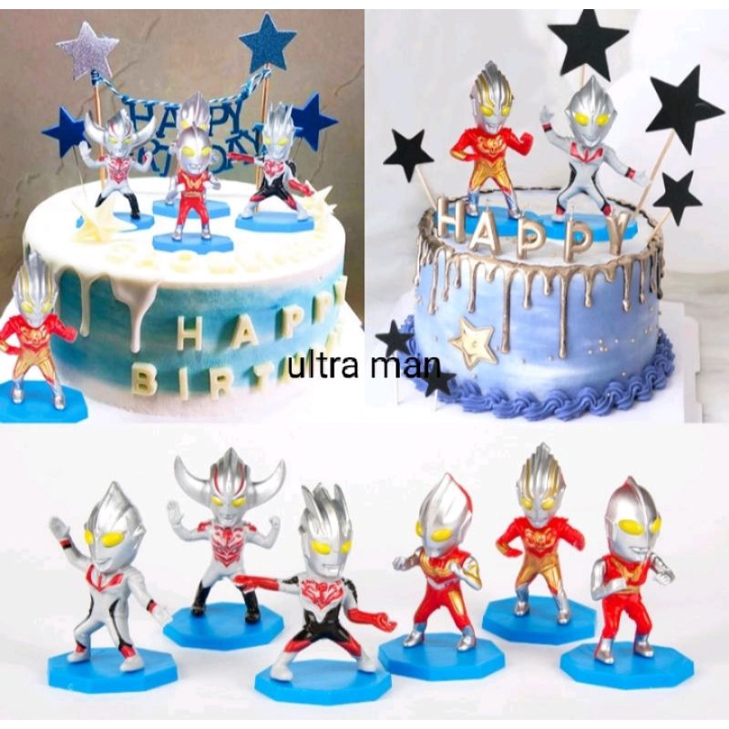 Ultraman Toys Topper Cake | Shopee Malaysia