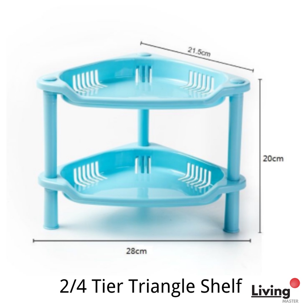 2 Tier/ 4 Tier Triangle Shelf Tray Triangle Rack High Quality Triangle ...
