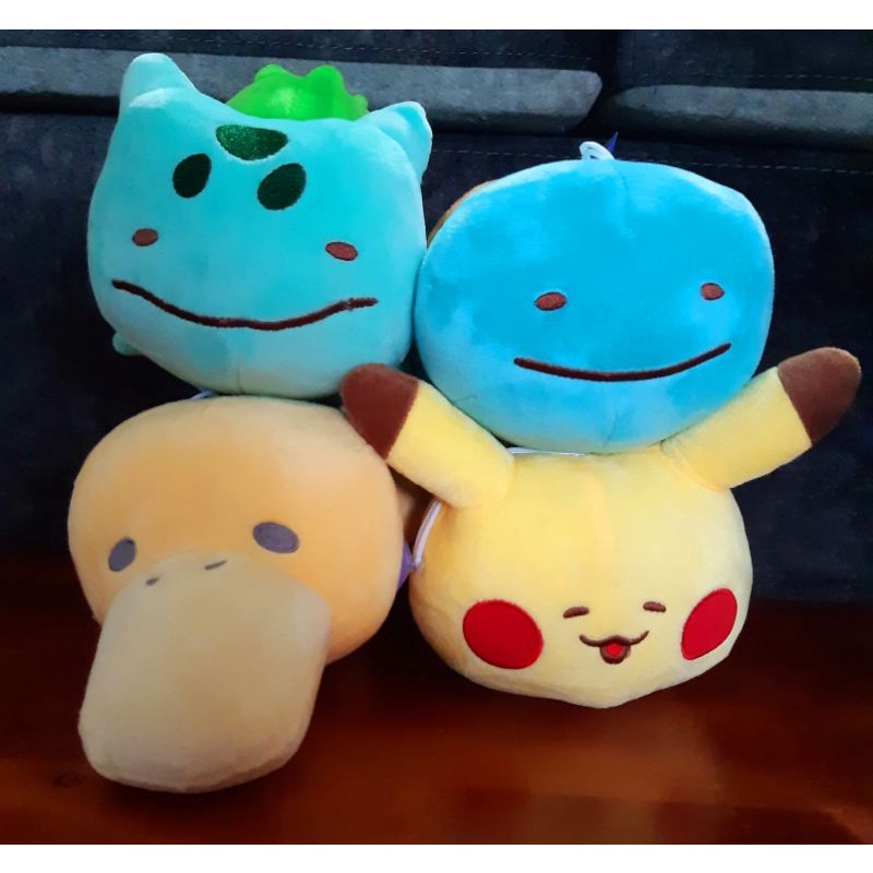 Readystock Pokemon Pikachu Psyduck Bulbasour Squirtle Cute Pastel Japan ...