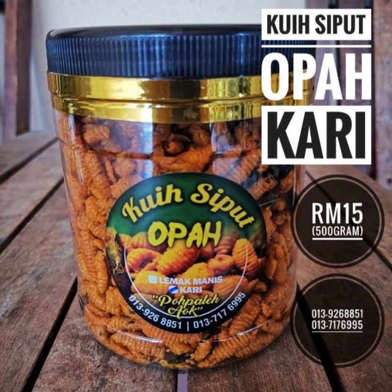 Kuih Siput Kari Opah | Shopee Malaysia