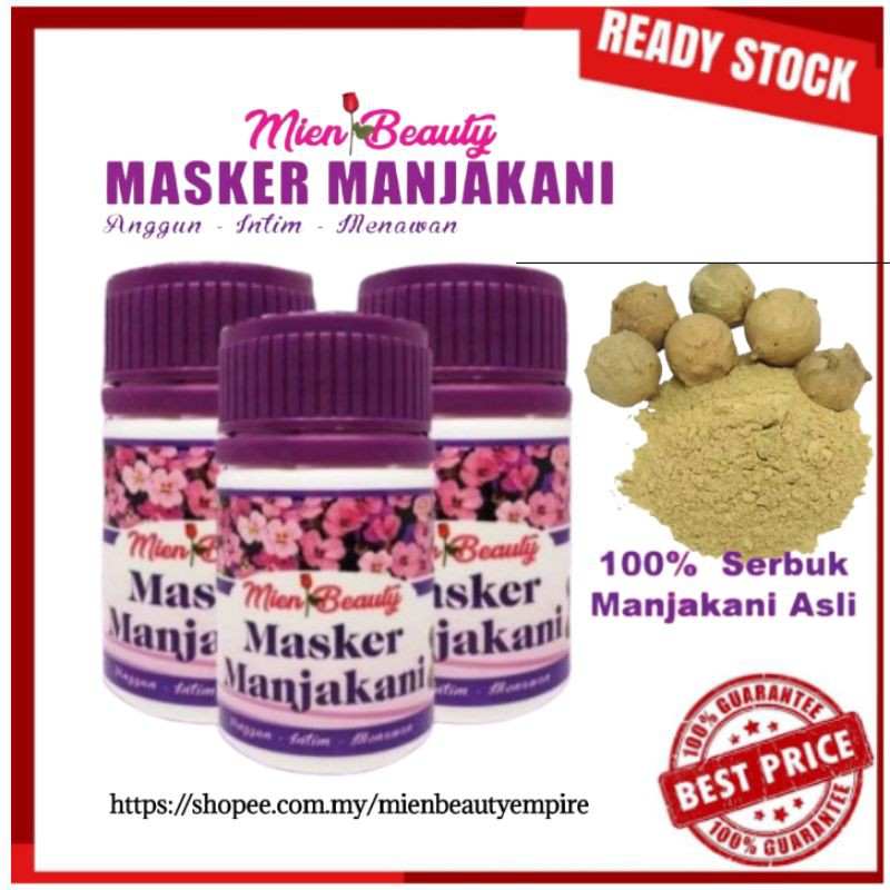 🌺Masker Manjakani 💯 Manjakani Asli Mien Beauty | Shopee Malaysia