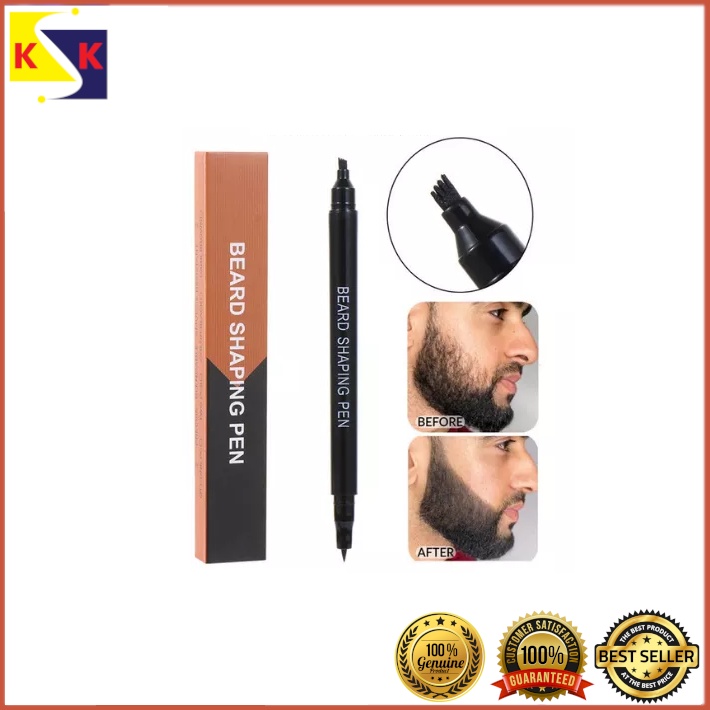Beard Shaping Pencil Beard Pen Filler Kit for Men Waterproof Beard ...